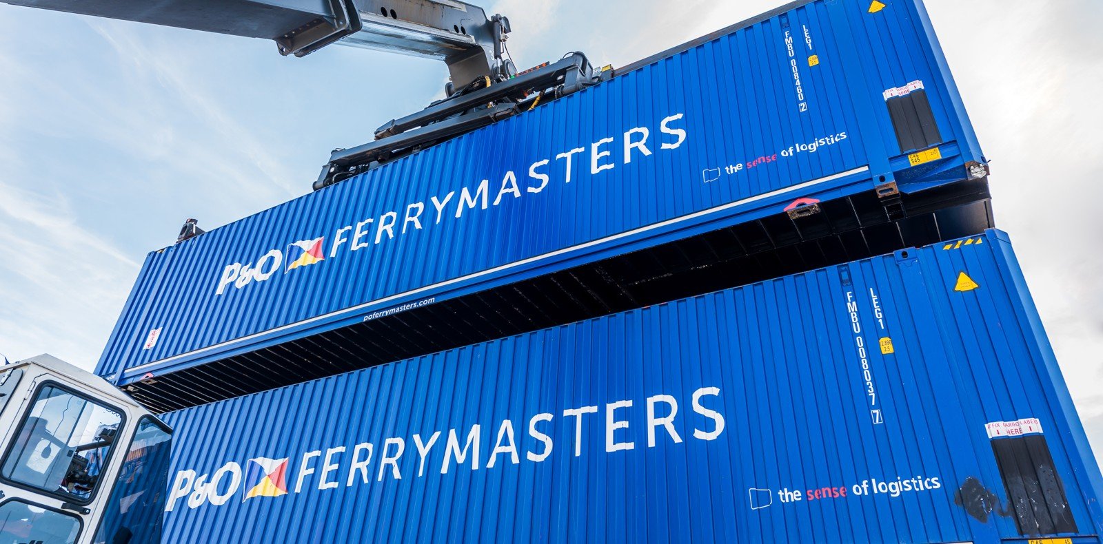 40ft Containers - Operating Equipment | P&O Ferrymasters